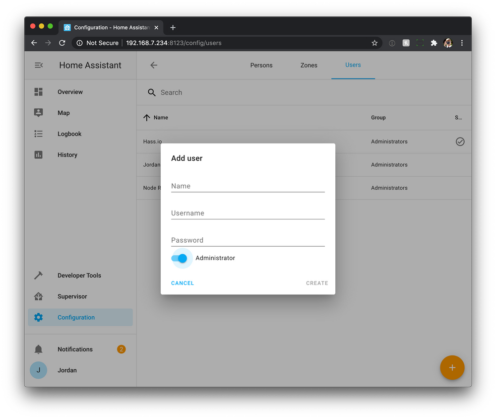 Installing Node Red in Docker for Home Assistant