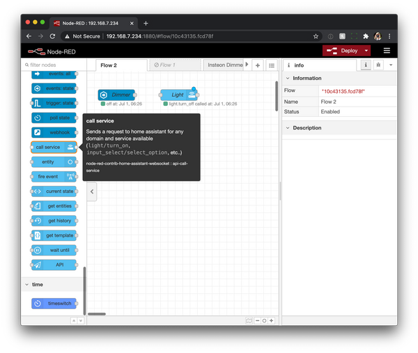 Installing Node Red in Docker for Home Assistant